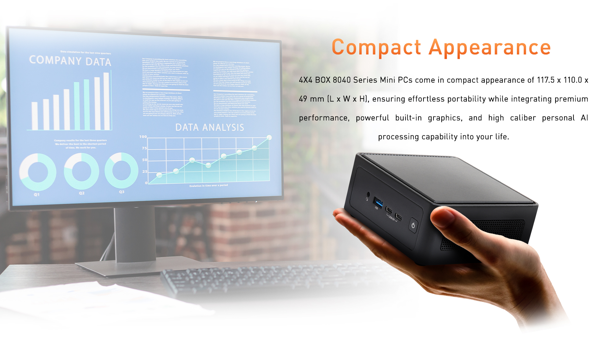 ASRock Industrial - 4X4 BOX-8840U